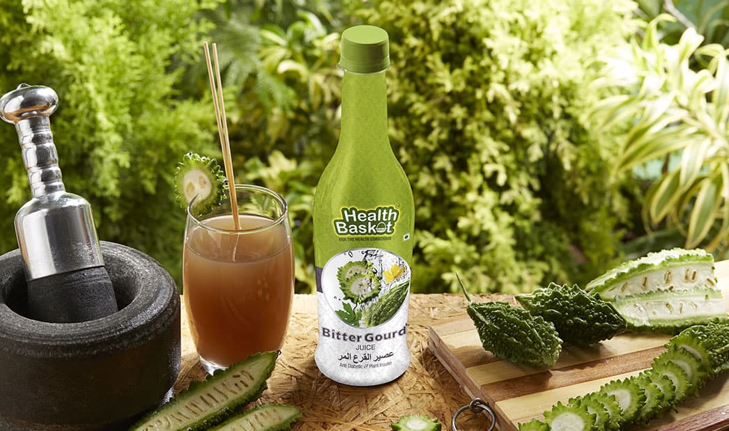 Bitter Gourd Juice-500 ml - Health Basket Online